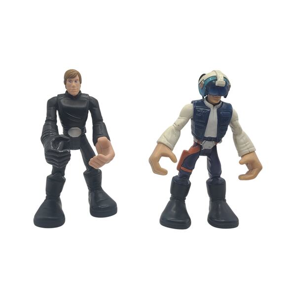Star Wars | Toys | Star Wars Collectible Playskool Jedi Force Luke ...